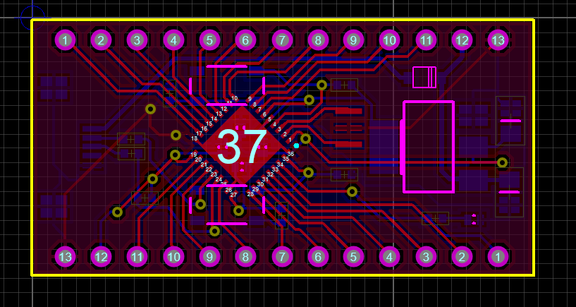 STM32F103T8 tiny development board - Spark Logic