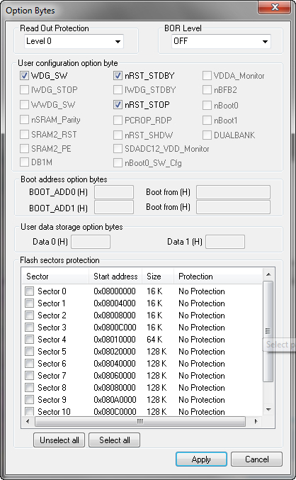Using Arduino STM32 bootloader - Spark Logic
