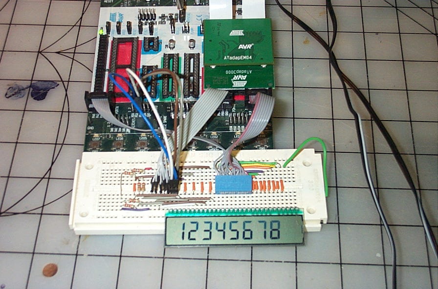 Driving a LCD panel directly from the STM32 - Spark Logic