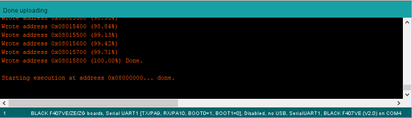 Solved How To Flash Stm32f4ve Spark Logic